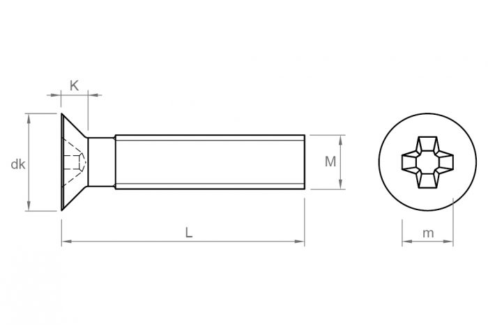 DIN 965 / ISO 7046 - Torrod - Especialistas en Tornillería
